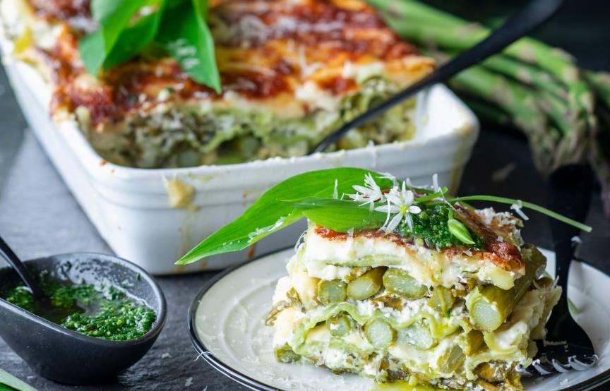 Rezept Fur Spargel Lasagne